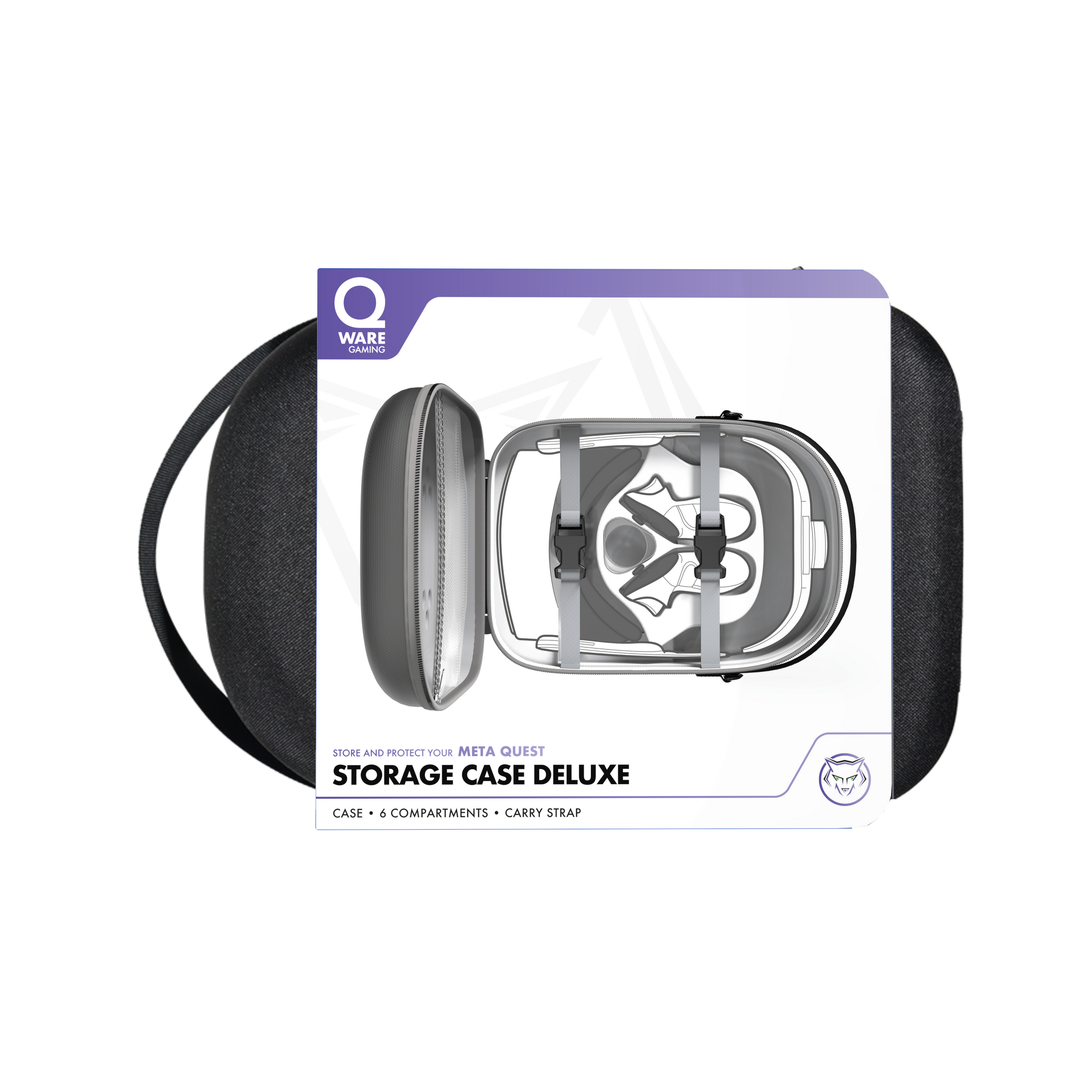 Qware Meta Quest Storage case deluxe