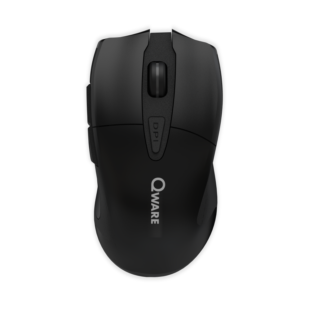 Preston Draadloze Muis - Zwart – Qware