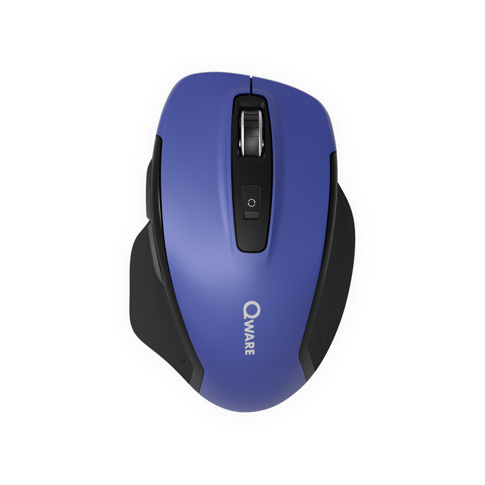 Glasgow Wireless Mouse - Blue – Qware