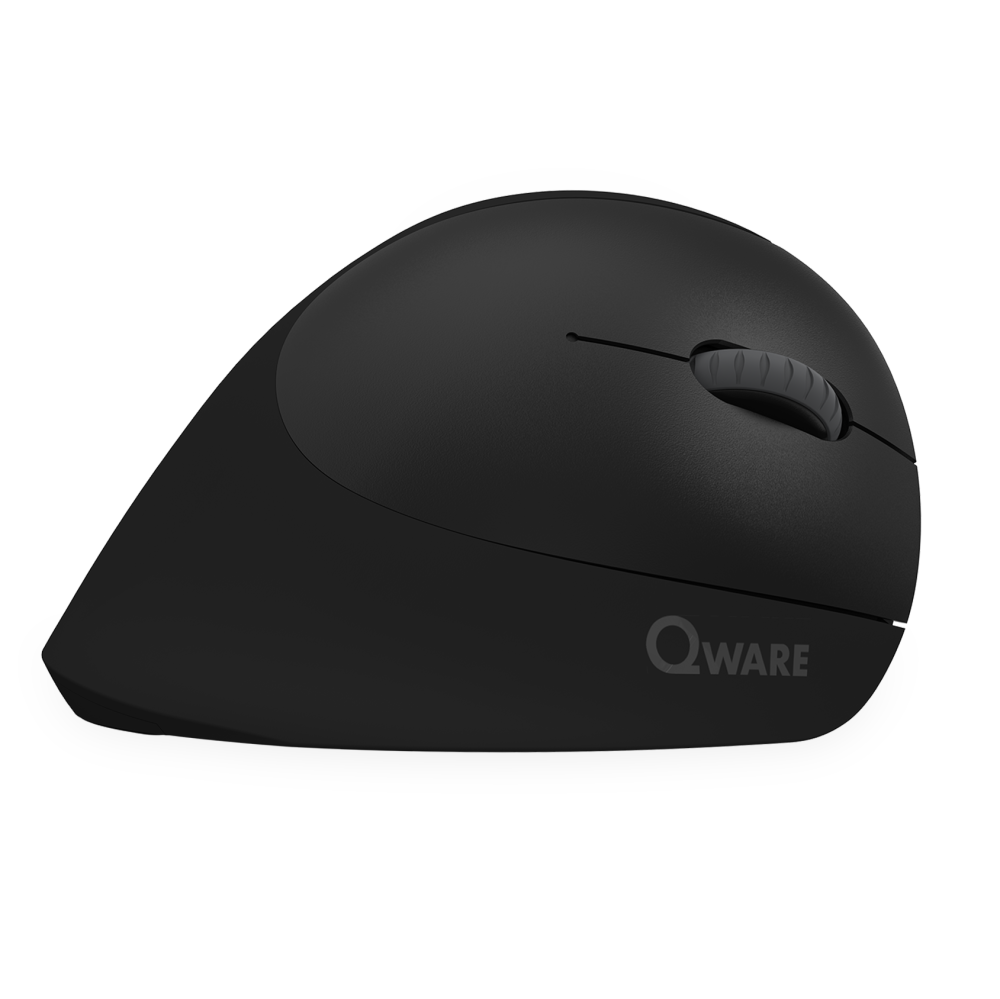 Coventry Draadloze Ergonomische Muis - Zwart – Qware