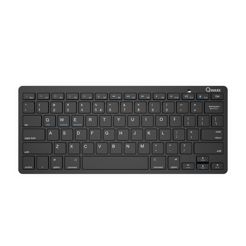 Woodstock Wireless Keyboard - Zwart – Qware