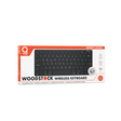 Woodstock Wireless Keyboard - Zwart